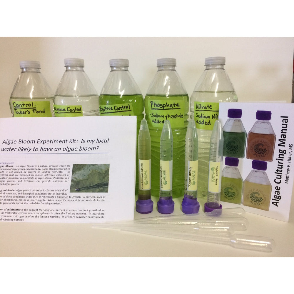 Algae Research Supply: Algae Bloom Experiment Kit: Is my local water l